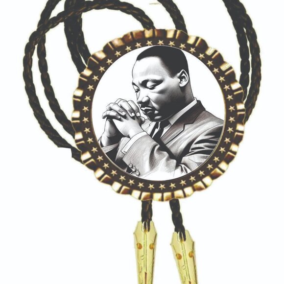Accessories | Martin Luther King Black Histoy Month Bolo Tie All Metal ...